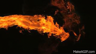 fire gif on Make a GIF