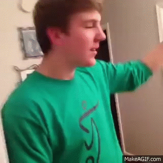 How to dive through a door (Vine) on Make a GIF