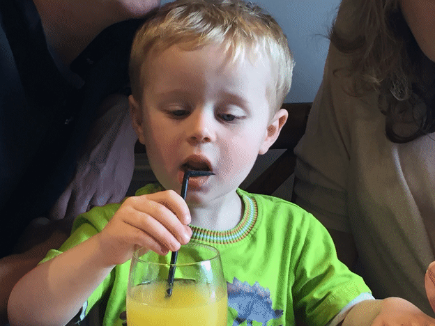 Ben and the Orange Juice on Make a GIF