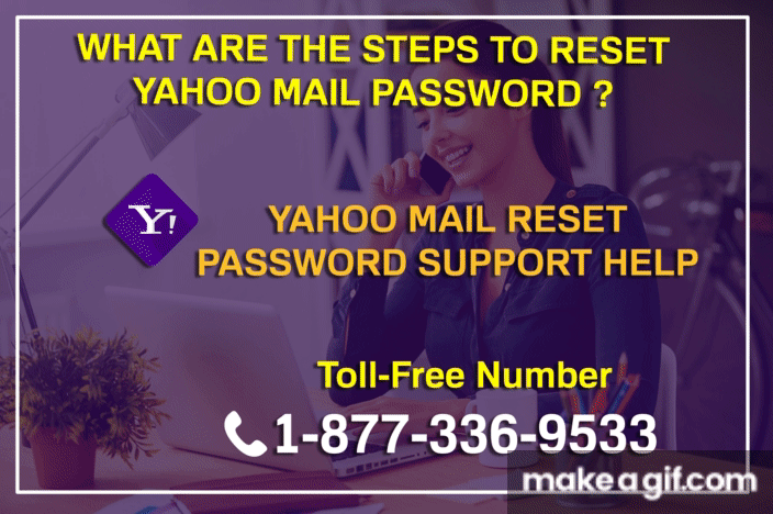 Yahoo Mail Reset Password Support @1-877-336-9533 on Make a GIF