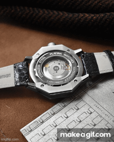 Swiss luxury watches on Make a GIF