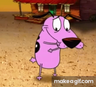 courage aka me dancing on Make a GIF