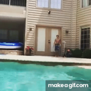 Randy Orton Catches Kid With Epic RKO Outta Nowhere Into A Pool on Make ...