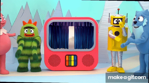 Yo Gabba Gabba 106 - Happy | Full Episodes HD | Season 1 on Make a GIF