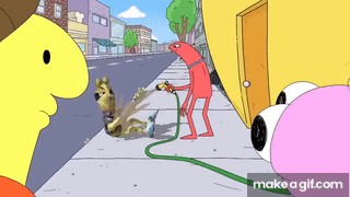 Smiling Friends but it's only Gwimbly on Make a GIF