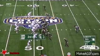 Connor Cook vs. Baylor (2014) on Make a GIF