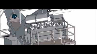 Organic Waste Depackaging & Separating System- How It Works on Make a GIF