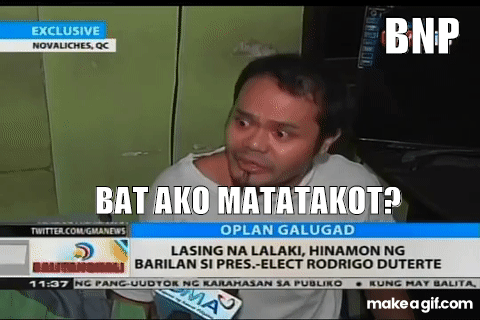BAT AKO MATATAKOT on Make a GIF