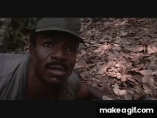 predator 1 invisible cloak on Make a GIF