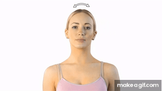 How to mobilise your neck into side flexion on Make a GIF