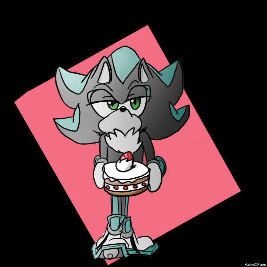 Mephiles and the Cake Icon on Make a GIF