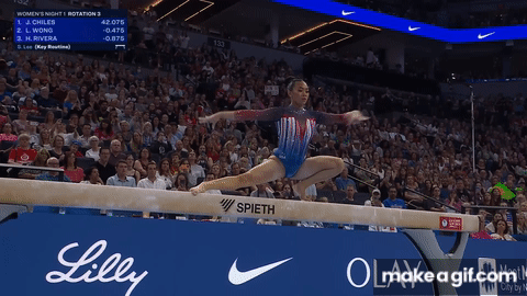 Suni Lee leaves NO DOUBT on Day 1 of U.S. Gymnastics Trials | NBC ...