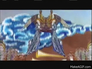 Monty Python And The Holy Grail - Trumpet Scene on Make a GIF