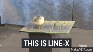 Line-X: This spray makes things almost indestructible on Make a GIF