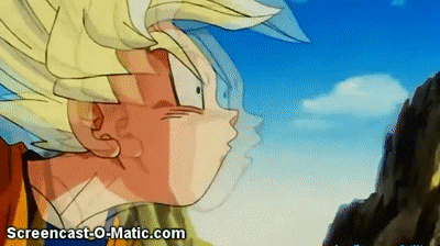 Vegeta knocks out Goten and Trunks on Make a GIF