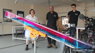 Kelvin-Helmholtz Instability - Sixty Symbols on Make a GIF