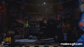 Ultimate Custom Night - Rockstar Foxy Jumpscare + Voice! on Make a GIF