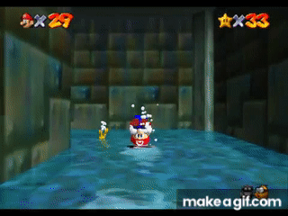 Super Mario 64 - Catching Mips the Rabbit, Secret Star - 34/120 on Make ...