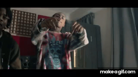 KALIQ X KAY FLOCK - PANIC ( SHOT BY @kaiyahnapri) on Make a GIF