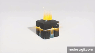 Overwatch: Anniversary Loot Box Animation on Make a GIF