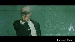 The Matrix - Helicopter Minigun Scene on Make a GIF
