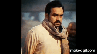 Pankaj tripathi staring angrily at meme boy - Meme Template on Make a GIF