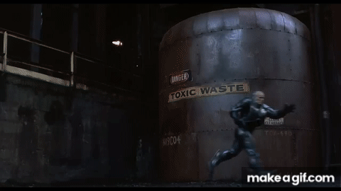 RoboCop (1987) - Toxic Waste Scene | Movieclips on Make a GIF