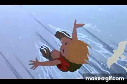 Flying With Marahute Scene From Disney's The Rescuers Down Under on ...
