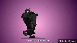 Batmetal dance on Make a GIF
