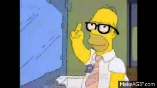 Homero nerd on Make a GIF