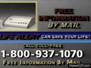 Life Alert commercial - 1989 on Make a GIF