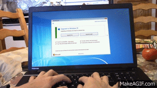 YOU CANNOT ESCAPE WINDOWS 10 on Make a GIF