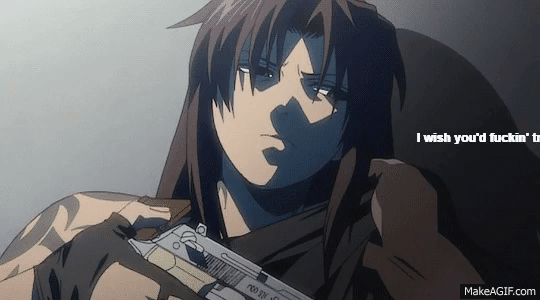 Black Lagoon Revy Gif