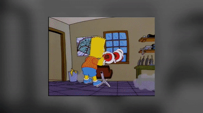 The Simpsons - Testing Megaphones on Make a GIF