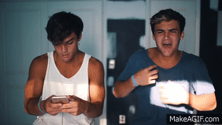 Hijacking Each Others Phone's! (EMBARRASSING AF) on Make a GIF