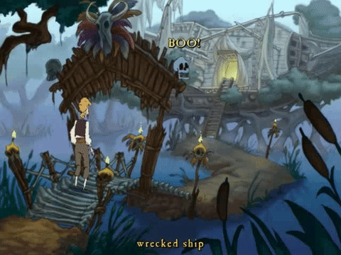 The Curse of Monkey Island - Murray on Make a GIF