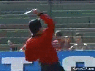 The Most Flamboyant Referee Ever on Make a GIF