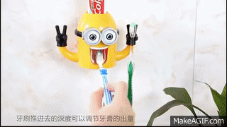 Minion Toothbrush Holder Minion Toothpaste Dispenser China Factory on ...
