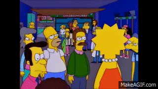 SIMPSONS - FACTS ARE MEANINGLESS on Make a GIF