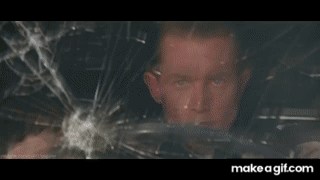 TERMINATOR 2: Judgement Day - Truck Chase Scene on Make a GIF
