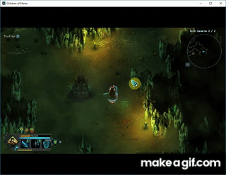 Children of Morta Shield blocking damage and 2nd run on Make a GIF