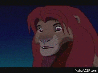 Lion Crying Gif