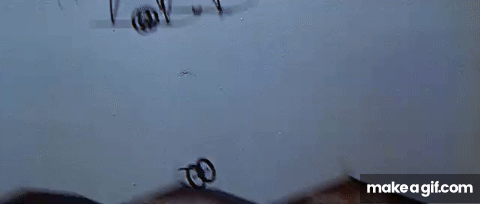 Those Magnificent Men in Their Flying Machines - Aircraft Loses a Wheel ...