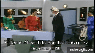 Fire Marshall Bill On Star Trek on Make a GIF