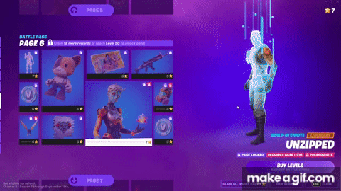 How to Unlock UNZIPPED JOEY | Fortnite Chapter 2 Season 7 on Make a GIF
