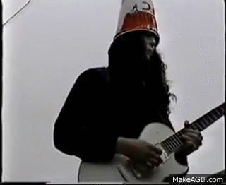 Buckethead - Whitewash on Make a GIF