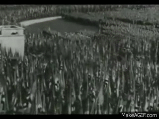 Adolf Hitler's Nuremberg rally - Walk of Death on Make a GIF