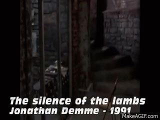 The silence of the lambs - Clarice meets Hannibal Lecter on Make a GIF