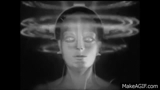 Metropolis (1927) - Maria's Transformation on Make a GIF