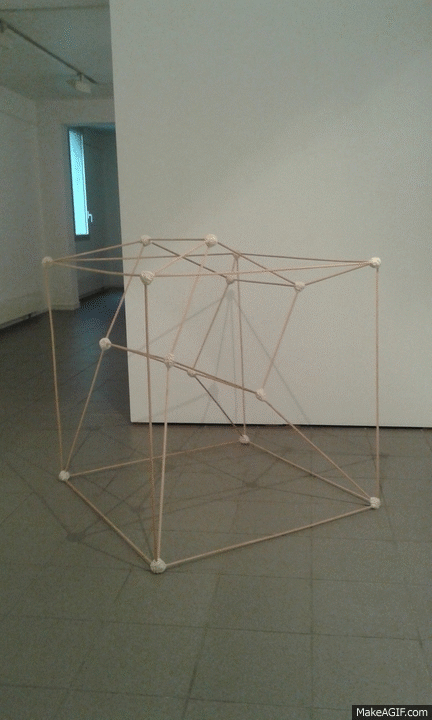 4D cube on Make a GIF